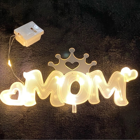 Source Unknown | Party Supplies | Bundle Of Sign Mom Led Light For ...